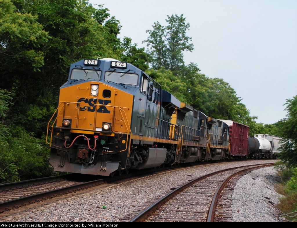 CSX 874 @ Graysville, GA